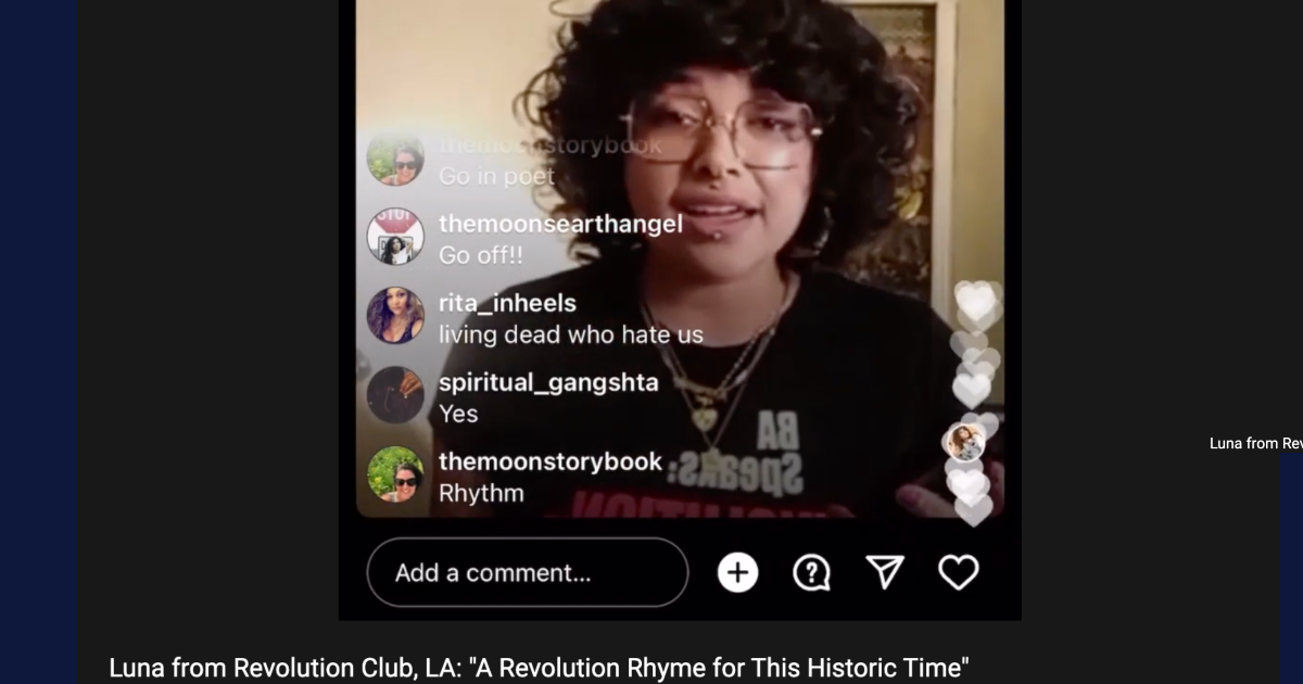 The Revolution Club Fighting For... Getting Organized for... REVOLUTION ...