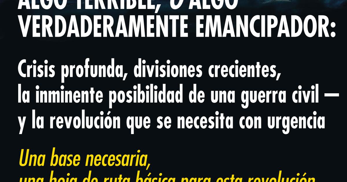 Una conferencia sobre ALGO TERRIBLE O ALGO VERDADERAMENTE EMANCIPADOR ...