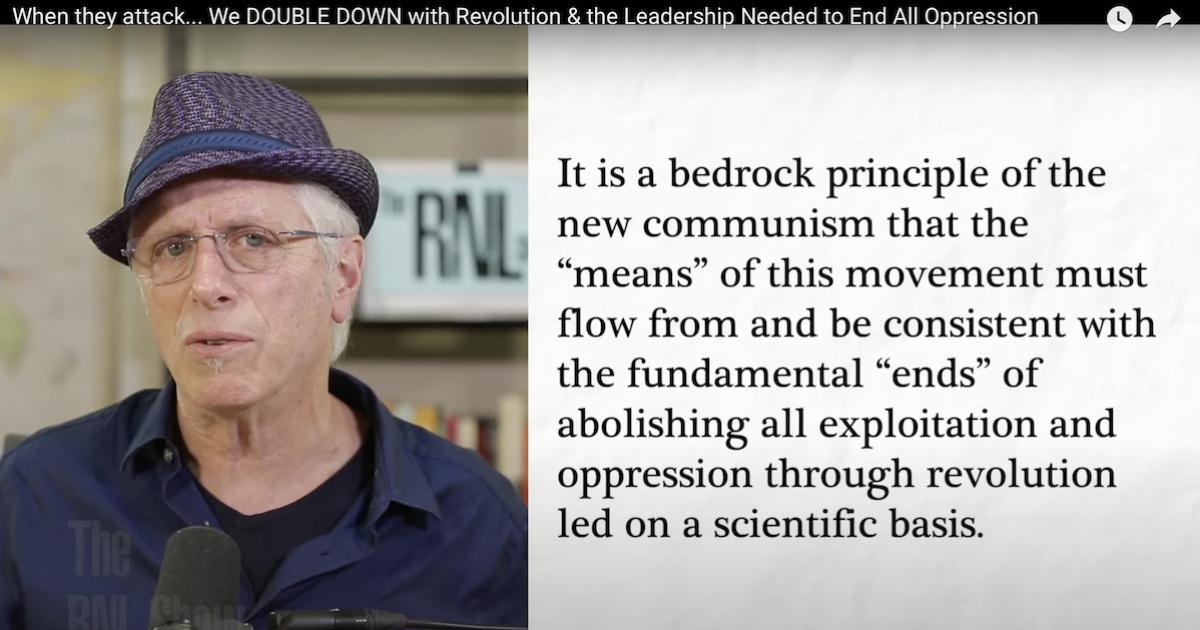 Opening Commentary by Andy Zee from The RNL—Revolution, Nothing Less ...