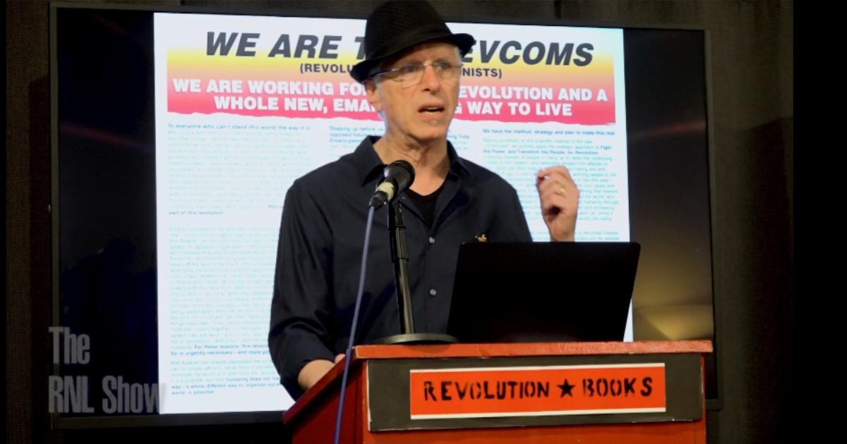 Andy Zee on the WE ARE THE REVCOMS Proclamation | revcom.us