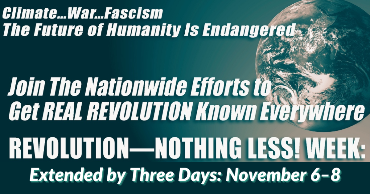 Fight Through to Put Revolution on the Map | revcom.us