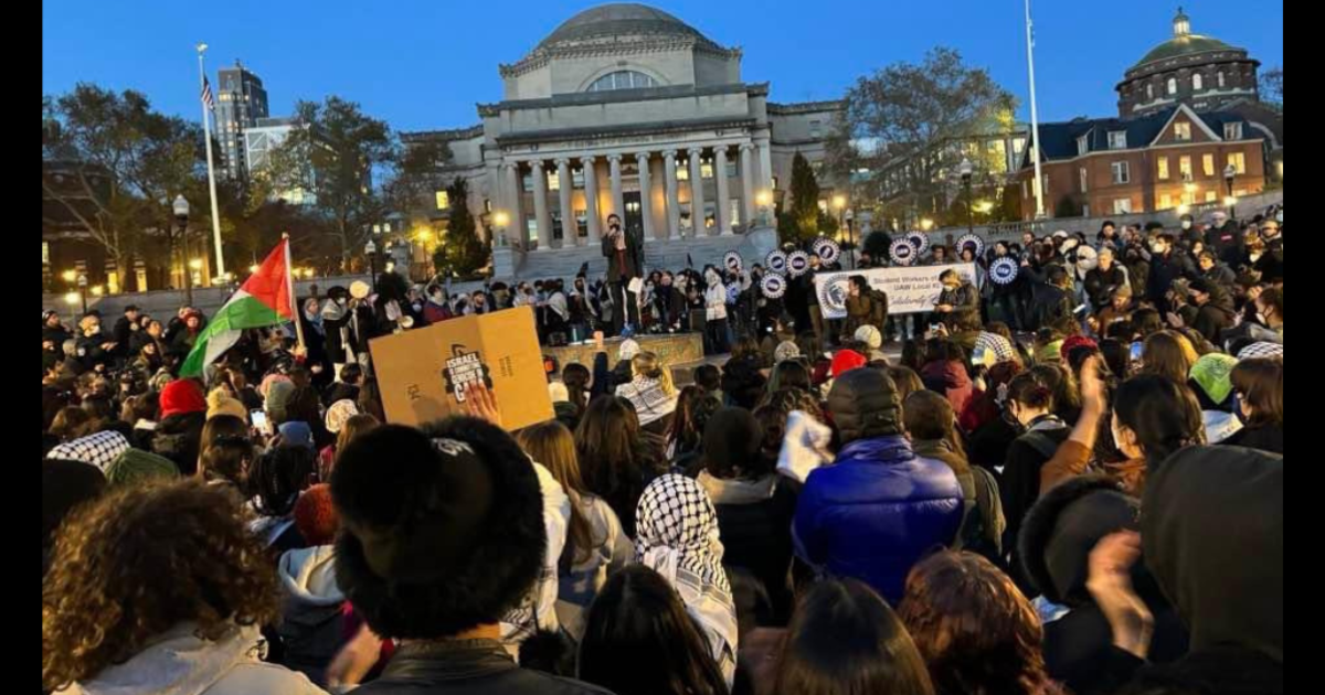 Columbia University: Suspension of Student Groups has been met with ...