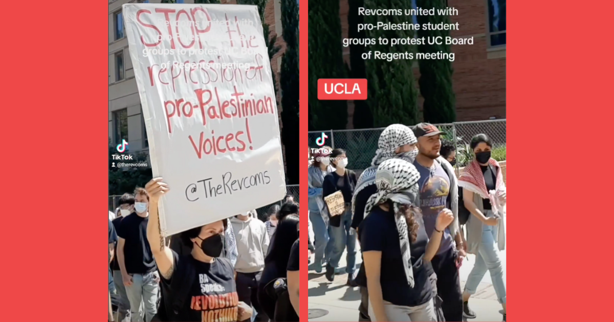 Students & Others Stand Up Against UC Board of Regents Proposed ...