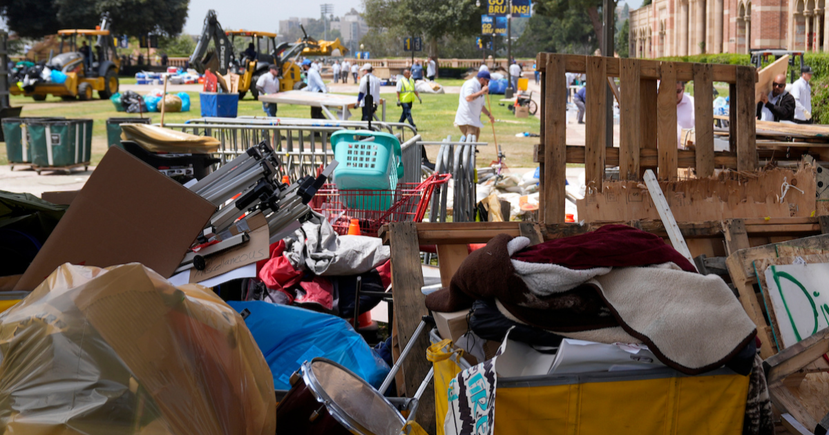 The Rubble of the UCLA Encampment… and a Whole Different Way | revcom.us