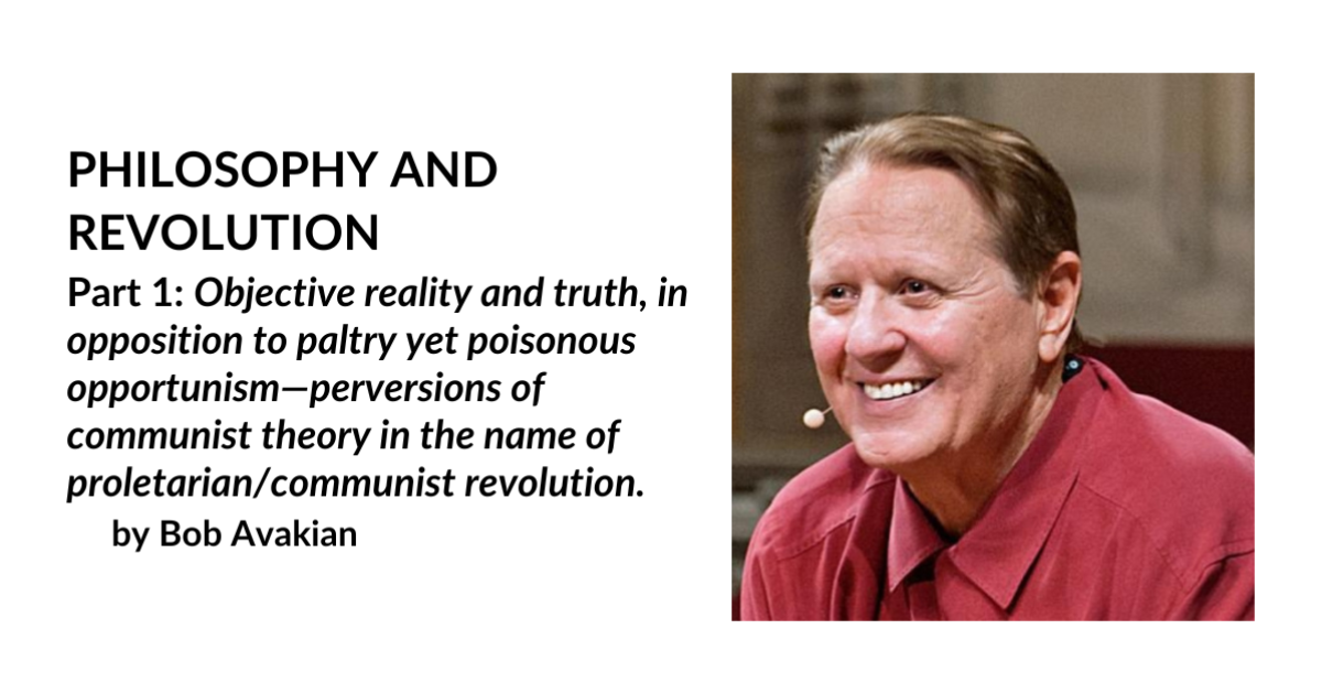 PHILOSOPHY AND REVOLUTION Part 1 | revcom.us