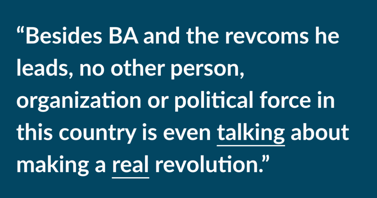 Bringing People the Truth About Bob Avakian with Simplicity, Substance and Swagger, Part 1 ...