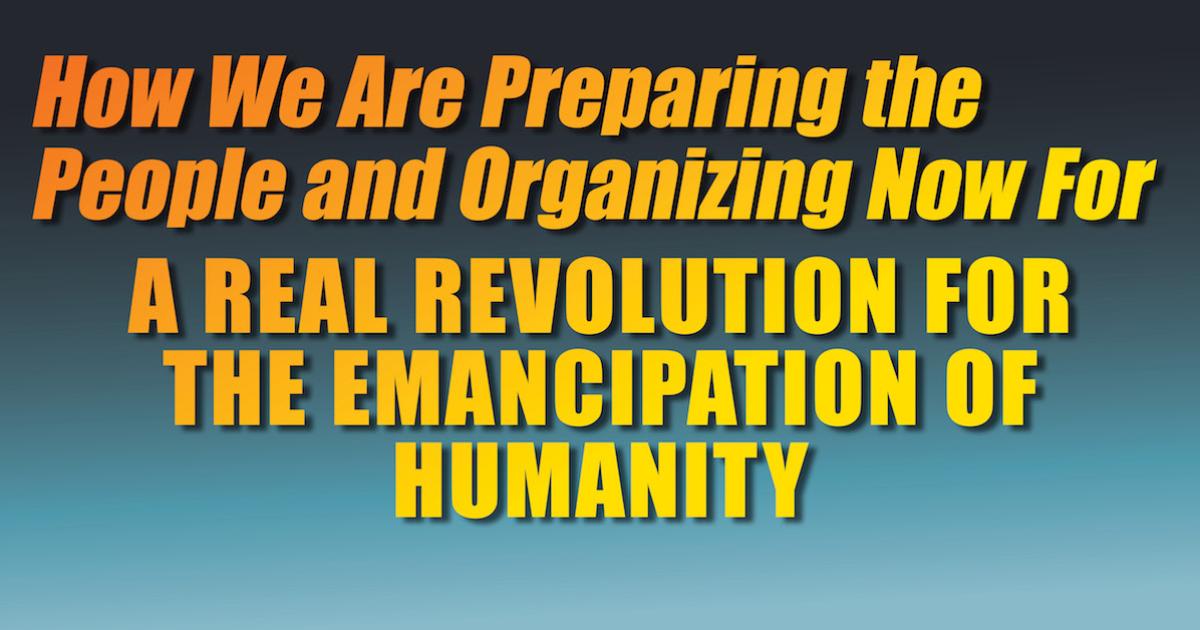 How We Are Preparing the People and Organizing Now For A REAL ...