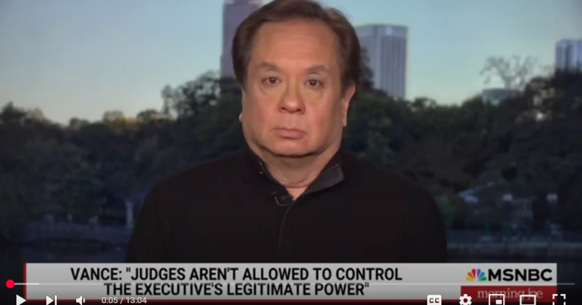 George Conway: “J.D. Vance nos está diciendo algo de lo que nosotros ya ...