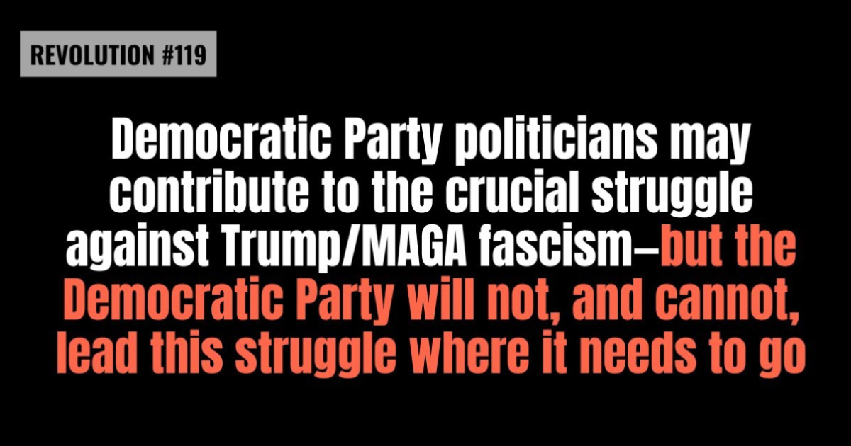 BOB AVAKIAN REVOLUTION #119: Democratic Party politicians may ...